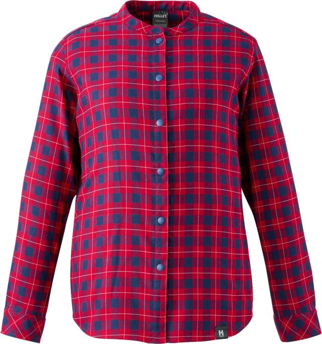 ミレー MILLET アウトドア パラディス ロングスリーブ スタンドシャツ  MIV02146