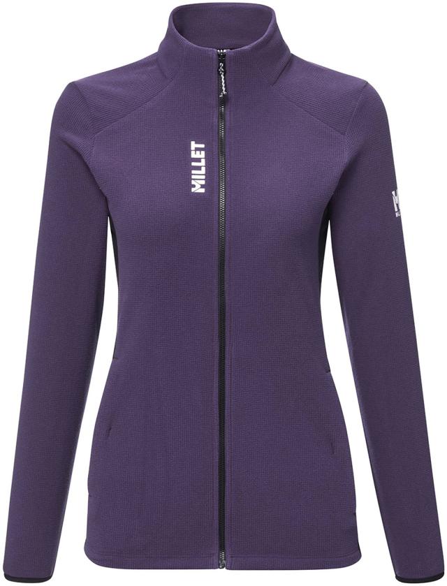 ミレー MILLET アウトドア UBIC LIGHTGRID JKT W フリースジャケット 上着 軽量 伸縮性 保温性 通気性 登山 アウトドア 軽量 ストレッチ 襟 ポリエステル  MIV10452