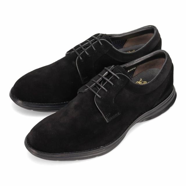 カジュアルシューズ メンズ レースアップ キレカジ 防水 ゴアテックス 抗ウィルス 抗菌 3E相当 ビィクラシック Bee CLASSIC CB7031G ブラック 靴 シューズ