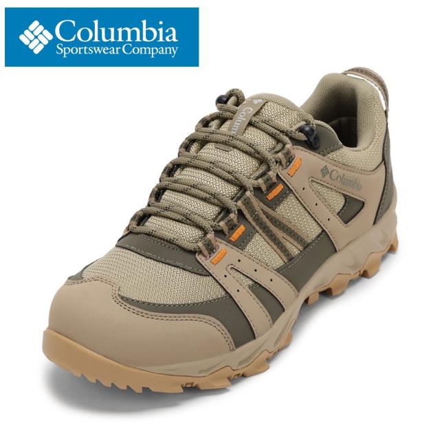 コロンビア Columbia YI7313 メンズ靴 靴 シューズ 3E スニーカー アウトドア トレッキング 防水 シューズ 軽量 セイバー オムニテック ロー クッション性 防滑 グリップ力 フィット ローカットスニーカー 人気 ブランド カーキ