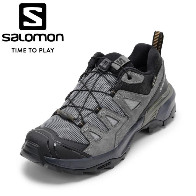 サロモン SALOMON L47571400 メンズ靴 靴 シューズ 2E相当 スニーカー 防水 ハイキング シューズ GORE-TEX クッション性 X ULTRA 360 LTR GTX グリップ ローカットスニーカー 人気 ブランド ブラック×グレー