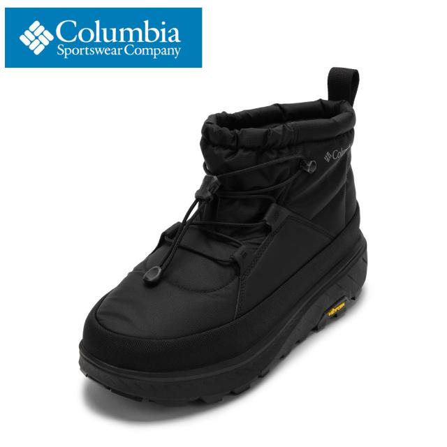 メンズ ブーツ ショートブーツ イエローテイル ショーティブーツ AG YU7827 メンズ靴 靴 シューズ シンプル ブラック Columbia コロンビア