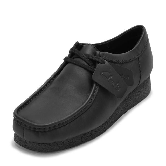 クラークス Clarks 26177832L レディース靴 靴 シューズ 3E相当 カジュアル シューズ モカシン 防水 雨 WallabeeEVO WP ワラビーエヴォ ウォータープルーフ クッション性 耐久性 スエード グリップ力 ラバー 人気 ブランド ブラック