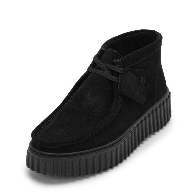 クラークス Clarks 26179360 レディース靴 靴 シューズ 2E相当 カジュアル シューズ モカシン 厚底 軽量 Torhill Moss トーヒルモス スエード クッション性 耐久性 シンプル 人気 ブランド ブラック