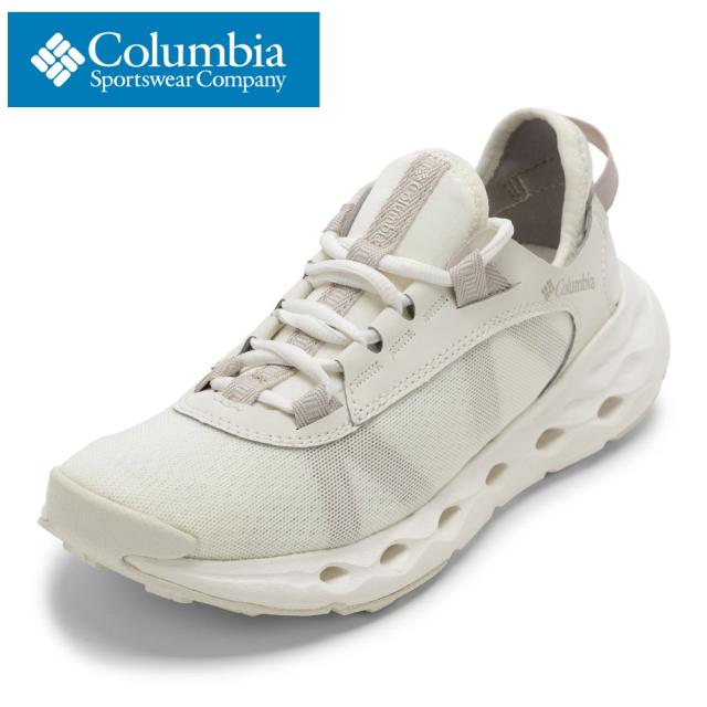 コロンビア Columbia BL11582E スニーカー 軽量 通気性 速乾 メッシュ クッション性 ドレインメーカー XTR ローカットスニーカー フィット 耐久性 防滑 ホワイト