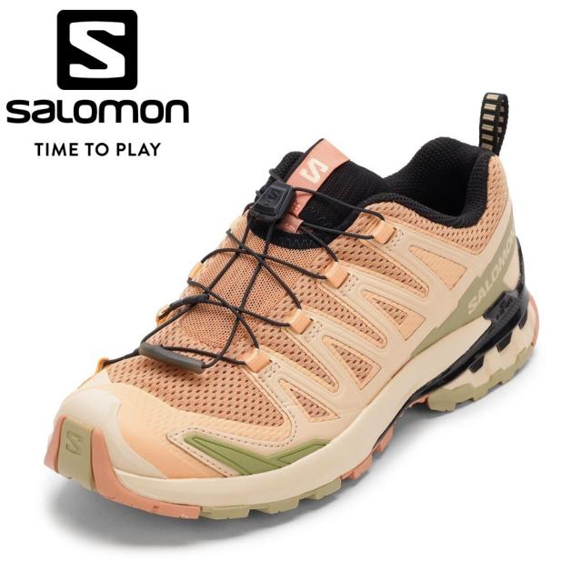 サロモン SALOMON L47589100 レディース靴 靴 シューズ 2E スニーカー アウトドア ハイキング トレイル トレラン シューズ XA PRO 3D V9 W グリップ 登山 ローカットスニーカー 人気 ブランド オレンジ