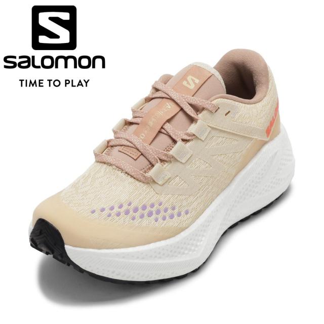 サロモン SALOMON L47812500 レディース靴 靴 シューズ 2E スニーカー ランニング シューズ AERO GLIDE 3 GRVL W クッション性 グリップ フィット ローカットスニーカー 人気 ブランド ベージュ