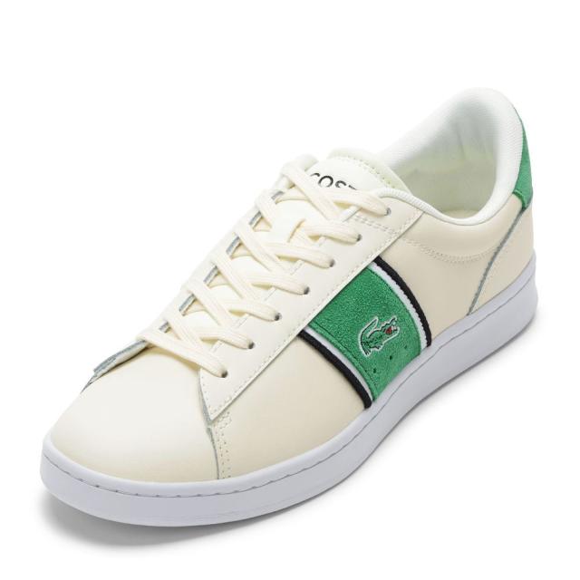 LACOSTE ラコステ メンズ スニーカー ローカットスニーカー CARNABY SET CGR 224 メンズ靴 靴 シューズ  人気 ブランド おしゃれ ホワイト