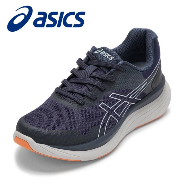 アシックス asics 1242A020.400 レディース靴 靴 シューズ 4E スニーカー ウォーキングシューズ　ローカットスニーカー クッション性 メッシュ KNEESUP W020 幅広 4E ゆったり フィット ニット 反射材 リフレクター ネイビー