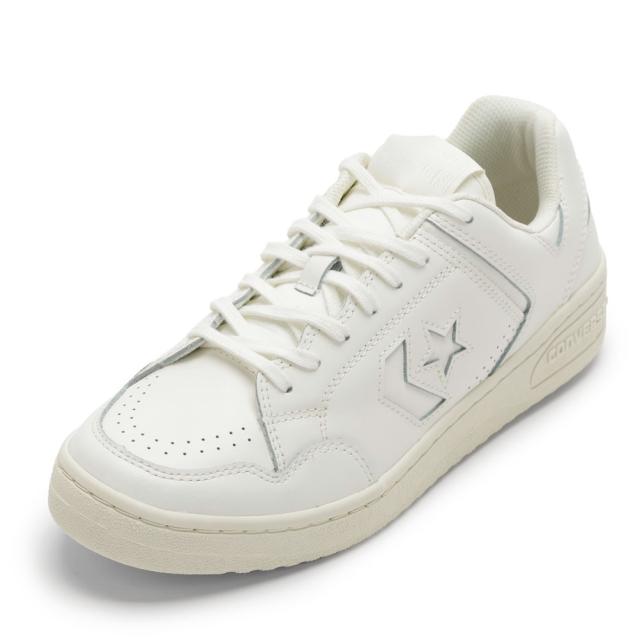 コンバース CONVERSE 34201751M メンズ靴 靴 シューズ 2E スニーカー バスケットボール コート シューズ WEAPON OX ウエポン OX ローカットスニーカー クラシック レザー 耐久性 人気 ブランド ホワイト