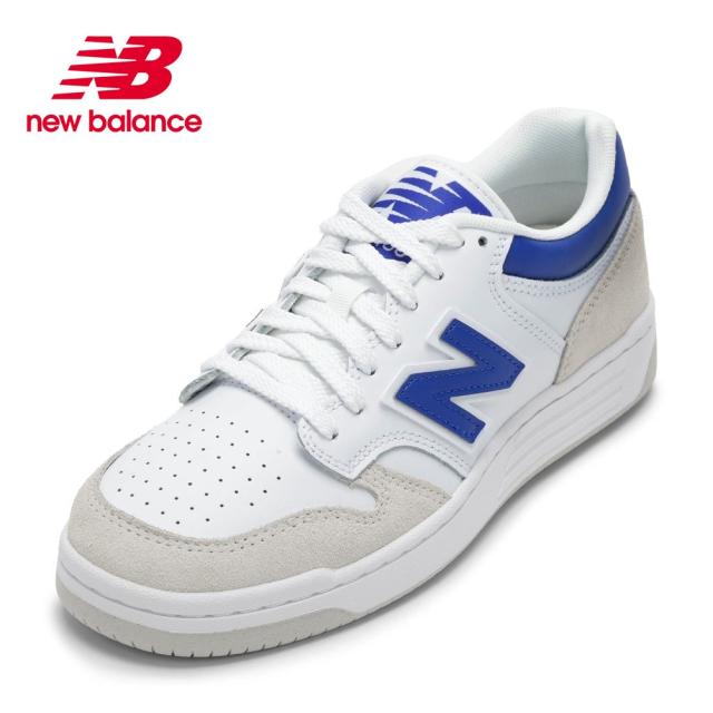 ニューバランス new balance BB480LBID メンズ靴 靴 シューズ D スニーカー コート バスケットボール シューズ BB480LBI レザー スエード シンプル ローカットスニーカー 人気 ブランド ホワイト×ブルー