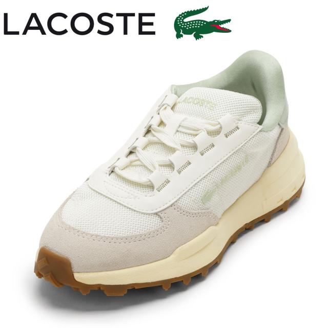 ラコステ LACOSTE 50SFA0083 レディース靴 靴 シューズ 2E相当 スニーカー ランニング ウォーキング シューズ メッシュ 通気性 ELITE ACTV EVO 225 2 SFA ナイロン スエード ローカットスニーカー 人気 ブランド オフホワイト