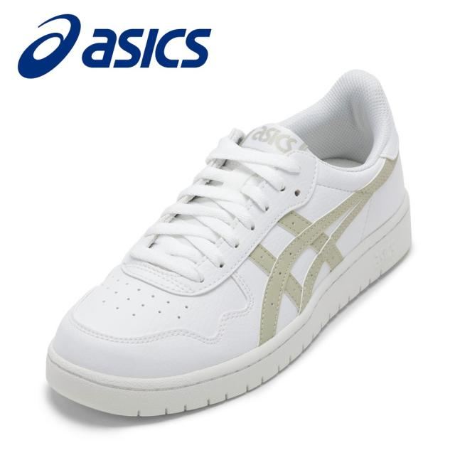アシックス asics 1203A615.104M メンズ靴 靴 シューズ 2E スニーカー コート シューズ 軽量 JAPAN S クッション性 ローカットスニーカー シンプル クラシック ホワイト×グリーン