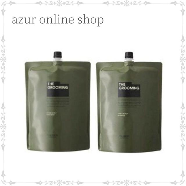 【送料無料】資生堂 ザ・グルーミング シャンプー 1800ml／トリートメント 1800g メンズ レフィル サロン専売品