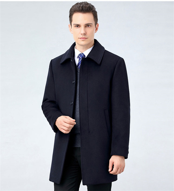 ポイント超超祭利用可 チェスターコート メンズ ウール ダブルフェイス