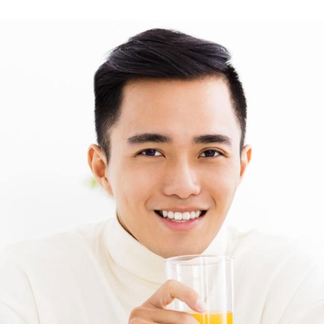 FUNTRESS 男性用部分ウィッグ 黒色 メンズ 人毛１００％ 総手植え 自然 通気性 人工皮膚 増毛ショートかつら (18*22ｃｍ)