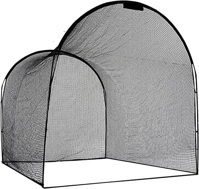 ORCHID バッティングゲージ 野球 バッティングゲージ ソフトボール 3×3×4m 軟式 硬式 野球練習ネット 防球フェンス 収納バッグ付き