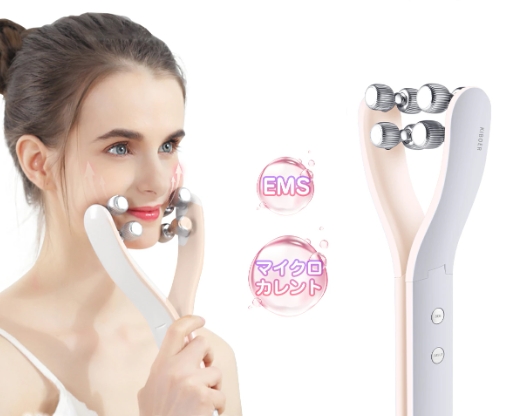 【大特価】美顔ローラー 美顔器 EMS美顔ローラー 美容グッズ マイクロカレント EMS 表情筋 ボディ 全身用 フェイスローラー 小顔ローラー 2モード 3レベル 引き上げ フェイスライン リフトケア メンズ 家族 母の日 プレゼント 誕生日 ギフト
