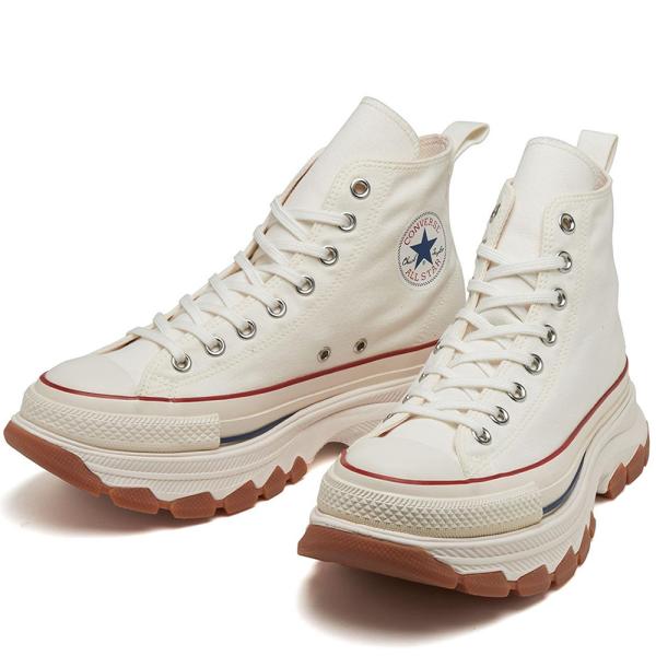 2022年秋冬新作♪ CONVERSE 【コンバース】 ALL STAR 100 TREKWAVE HI オールスター 100 トレックウエーブ ハイ ホワイト