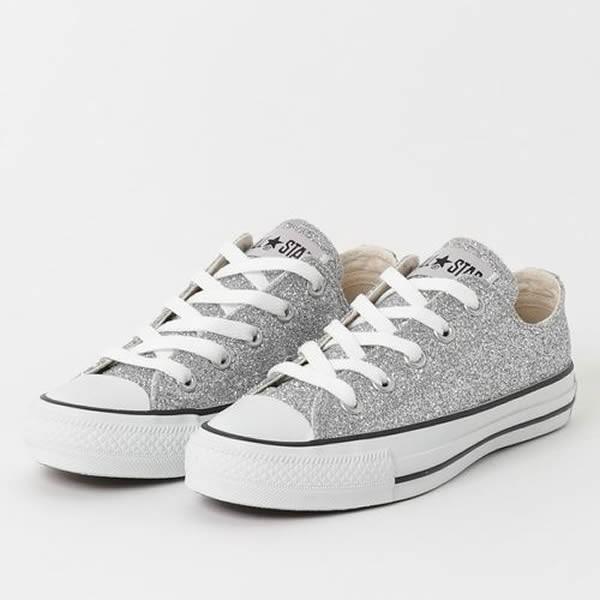 限定カラー♪ CONVERSE【コンバース】 ALL STAR G-SILVER OX オールスター Gシルバー オックス シルバー