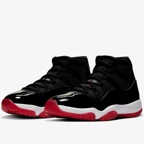NIKE【ナイキ】 AIR JORDAN 11 RETRO メンズ エア ジョーダン11 レトロ 【378037-061】 ブラック/バーシティレッド