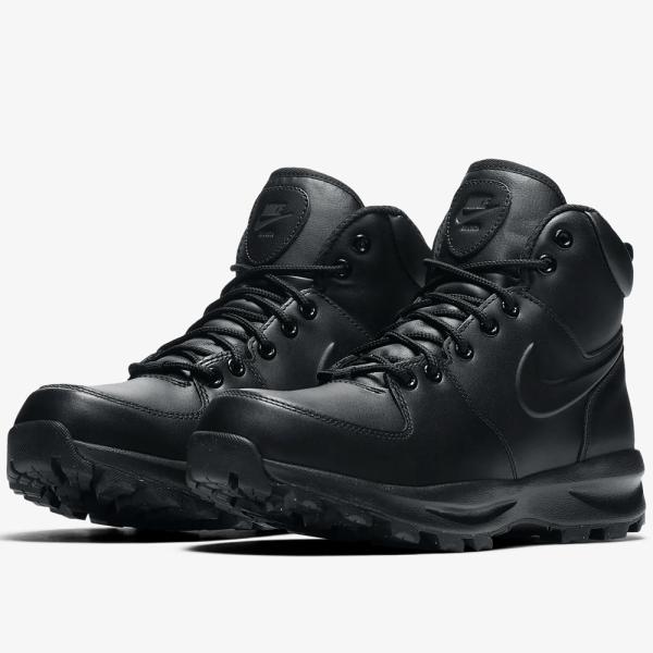 2022年秋冬新作♪ NIKE【ナイキ】 MANOA LEATHER マノア レザー 【454350-003】 ブラック