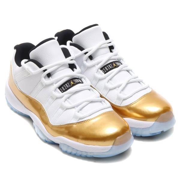国内正規品♪ NIKE【ナイキ】 AIR JORDAN 11 RETRO LOW エア ジョーダン 11 レトロ ロー 【528895-103】 WHITE/LLIC GOLD COIN-BLACK