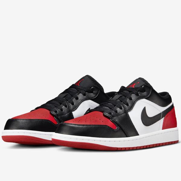 2023年秋冬新作♪ NIKE【ナイキ】 AIR JORDAN 1 LOW ナイキ エアジョーダン 1 ロー メンズ スニーカー 【553558-161】 ホワイト/バーシティレッド