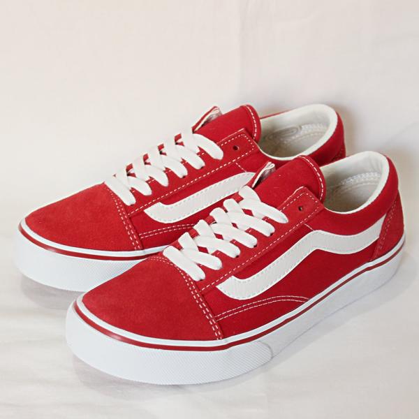 VANS【バンズ】 OLD SKOOL DX オールドスクール DX V36CL+ メンズ＆レディース スニーカー レッド