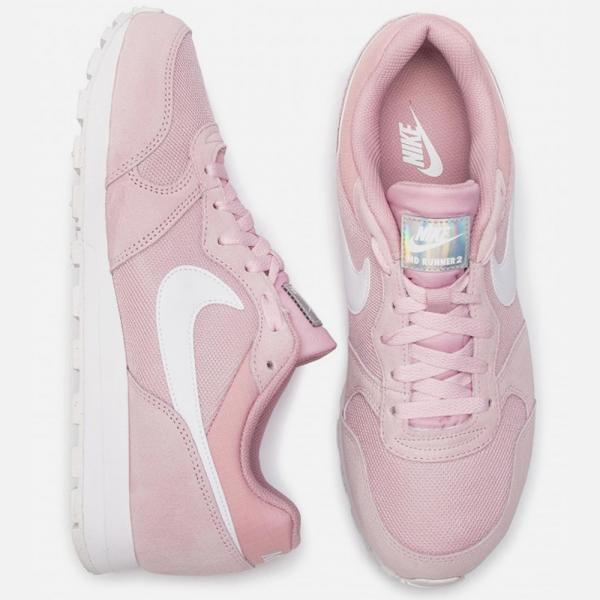 国内正規品♪ NIKE【ナイキ】 WMNS MD RUNNER 2 ウィメンズ MD ランナー 2 【749869-500】 プラムチョーク/ホワイト