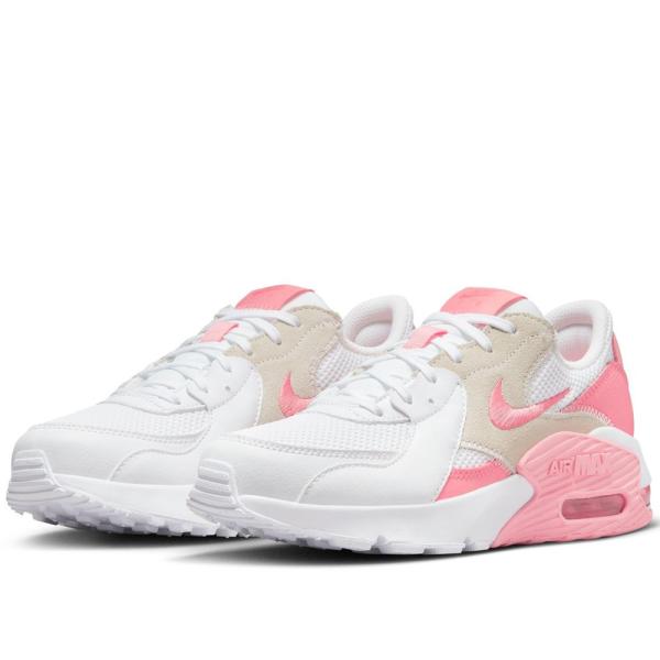 2023年春夏新作♪ NIKE【ナイキ】 WMNS AIR MAX EXCEE ウィメンズ エア マックス エクシー 【CD5432-126】 ホワイト/スカーレット