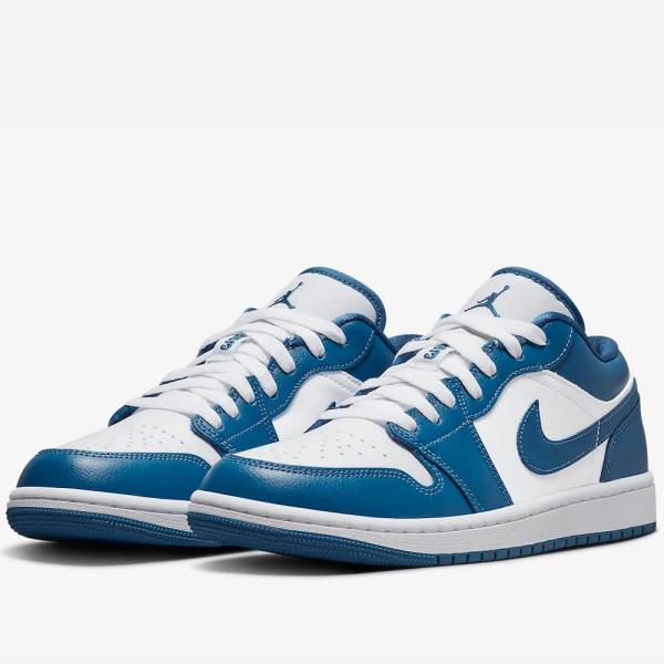 2022年春夏新作♪ NIKE【ナイキ】 WMNS AIR JORDAN 1 LOW ウィメンズ エア ジョーダン 1 ロー 【DC0774-114】 ホワイト/ダークマリーナブルー