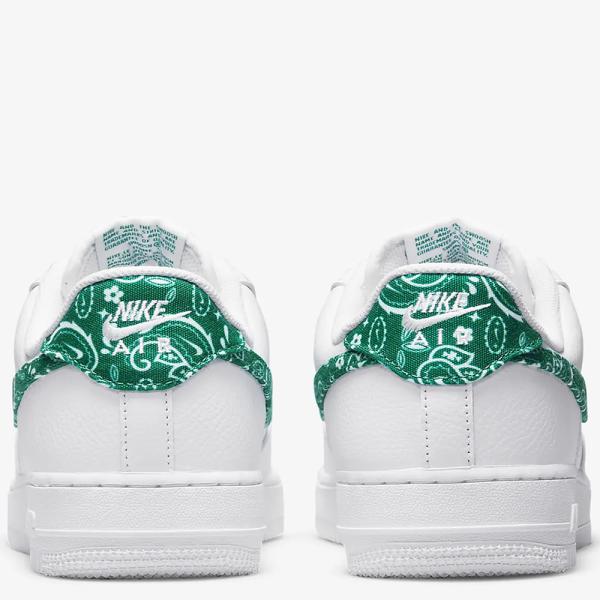 2021年春夏新作♪ NIKE【ナイキ】 WMNS AIR FORCE 1 '07 ESS "PAISELEY" ウィメンズ エア フォース 1 '07 ESS "ペイズリー" 【DH4406-102】 ホワイト/グリーン