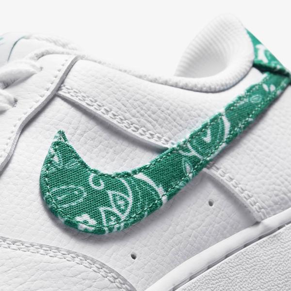 2021年春夏新作♪ NIKE【ナイキ】 WMNS AIR FORCE 1 '07 ESS "PAISELEY" ウィメンズ エア フォース 1 '07 ESS "ペイズリー" 【DH4406-102】 ホワイト/グリーン