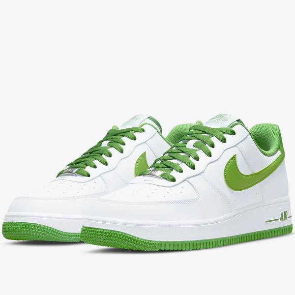 2023年春夏新作♪ NIKE【ナイキ】 AIR FORCE 1 '07 エア フォース 1 '07 メンズ スニーカー 【DH7561-105】 ホワイト/クロロフィル