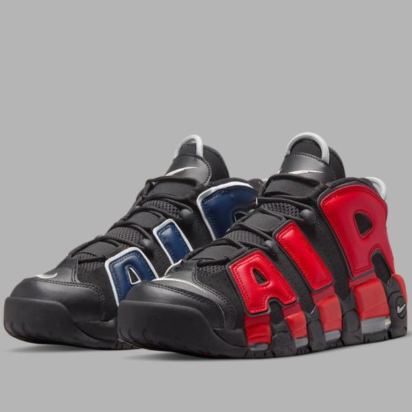 2022年春夏新作♪ NIKE【ナイキ】 AIR MORE UPTEMPO '96 エア モア アップテンポ '96 【DJ4400-001】 ブラック/レッド/ネイビー