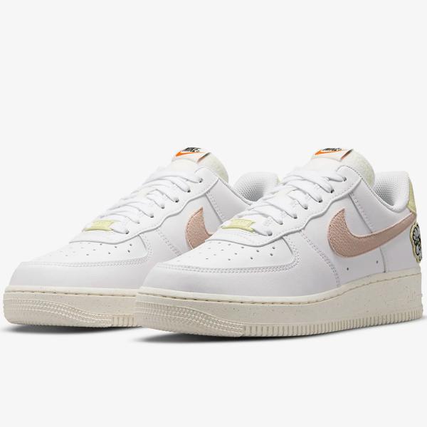 2022年春夏新作♪ NIKE【ナイキ】 WMNS AIR FORCE 1 '07 SE NN ウィメンズ エア フォース 1 '07 SE NN 【DJ6377-100】 ホワイト/ピンクオックスフォード