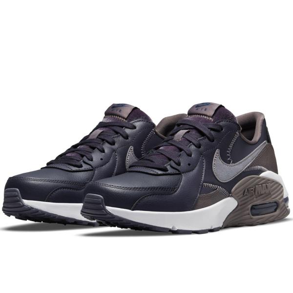 2022年春夏新作♪ NIKE【ナイキ】 WMNS AIR MAX EXCEE LEA レディース＆メンズ エア マックス エクシー レザー 【DM0837-500】 パープル/ブラック