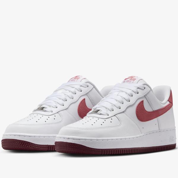 2024年バレンタイン限定♪ NIKE【ナイキ】 WMNS AIR FORCE 1 '07 ウィメンズ エア フォース 1 '07 【FQ7626-100】 ホワイト/アドービ