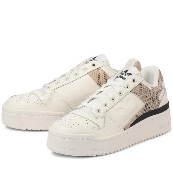 2023年秋冬新作♪ adidas【アディダス】 FORUM BOLD W レディース フォーラム ボールド W 【HQ1985】 オフホワイト/コアブラック