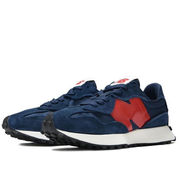 2023年春夏新作♪ New Balance【ニューバランス】 U327WEG レディース＆メンズ スニーカー ネイビー/レッド