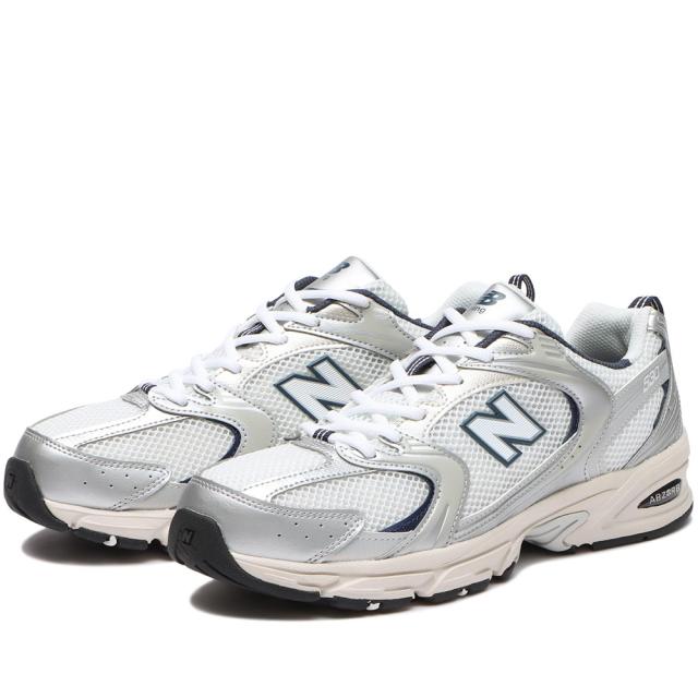 2025年秋冬新作 New Balance ニューバランス MR530KA レディース＆メンズ スニーカー シルバーメタリック/ネイビー