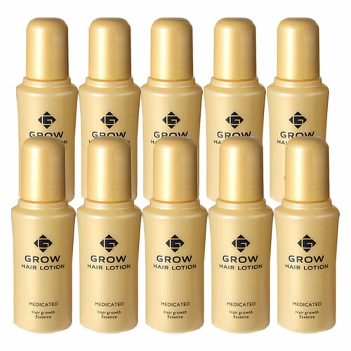 【10個セット★送料無料】リフレ ◇薬用育毛剤 グローヘアローション 75ml 発毛促進 育毛 毛生促進 養毛 薄毛 ふけ かゆみ 脱毛の予防 病後 産後の脱毛 卵由来 医薬部外品