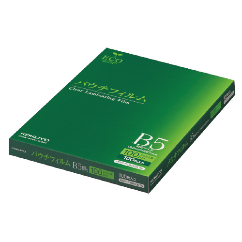 パウチフィルム Ｂ５判　１００枚入