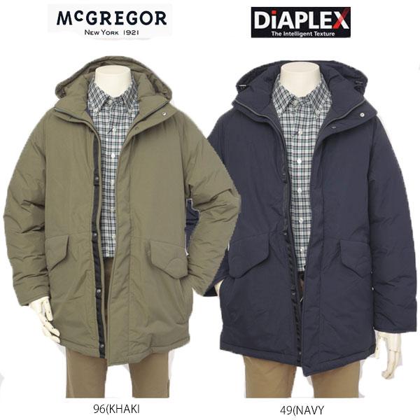 40%OFF McGREGOR マグレガー メンズ 111122801 ディアプレックスダウン ダウンジャケット 伸縮性 耐久性 防風性 保湿性 撥水性