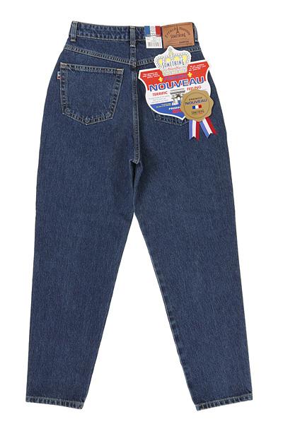 SOMETHING SN9418 W-FRONT ルーミースリム テーパードスリムの通販はau