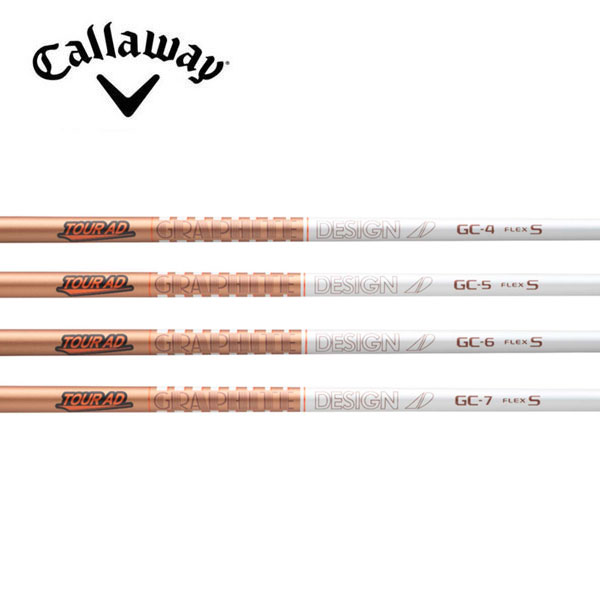 キャロウェイ　Callaway スリーブ装着シャフト　ELYTE Ai SMOKE PARADYM ROGUE グラファイトデザイン ツアーAD GCシリーズ　Tour AD WOOD GRAPHITE