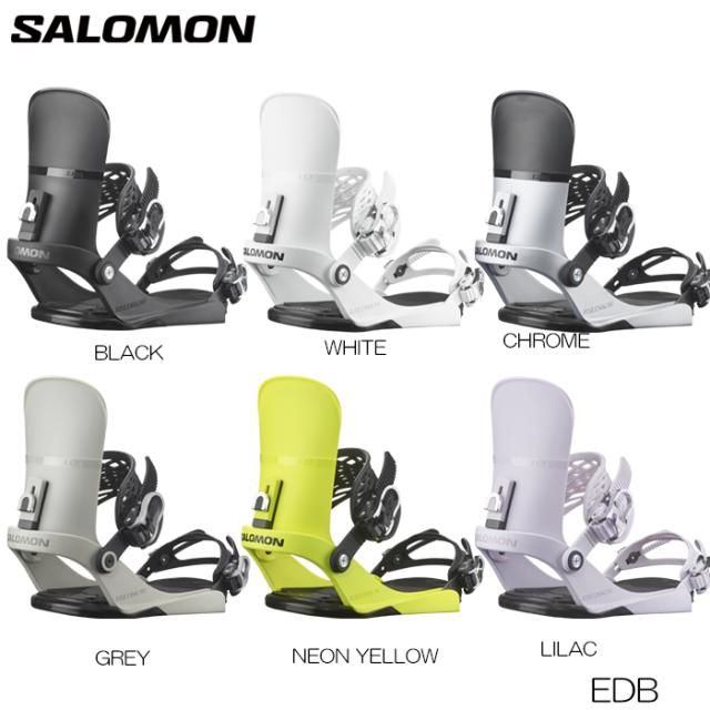 新品未使用 24-25 SALOMON BINDING EDB GREY S安心保証 即日発送 土日祝発送OK