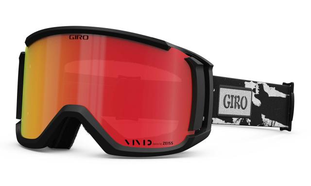 新品未使用 24-25 GIRO GOGGLE Revolt（リボルト）BLACK & WHITE STAINED 安心保証 即日発送 土日祝発送OK
