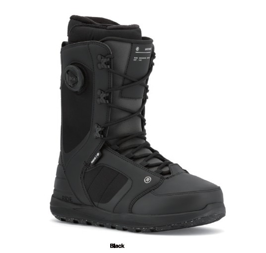新品未使用 25-26 RIDE BOOTS ANCHOR BLACK M25.0cm 即日発送 土日祝発送OK